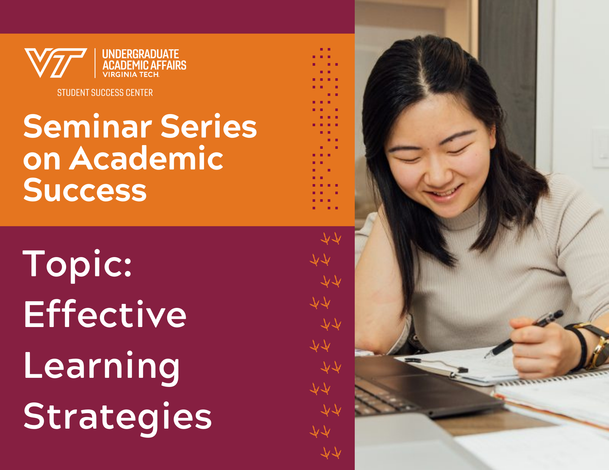 Academic Success Seminar Series: Effective | The Hokie Family Hub