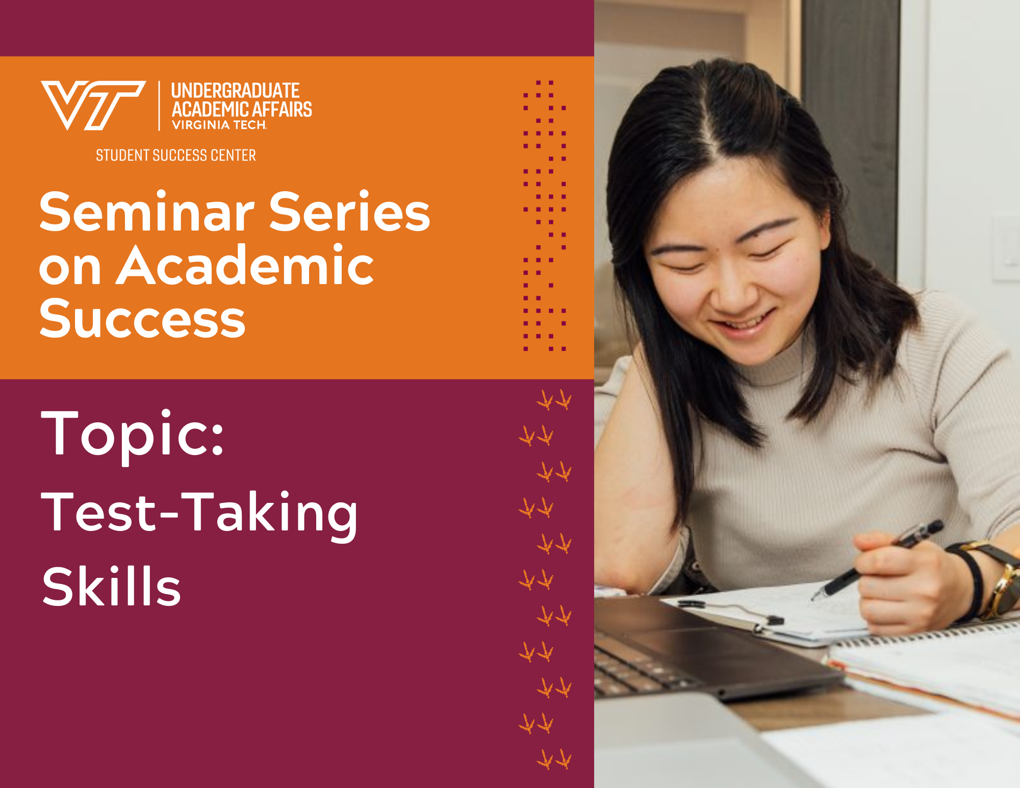 Academic Success Seminar Series: Test Taking | The Hokie Family Hub