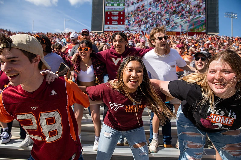 Talking with Your Student: Football Games | The Hokie Family Hub